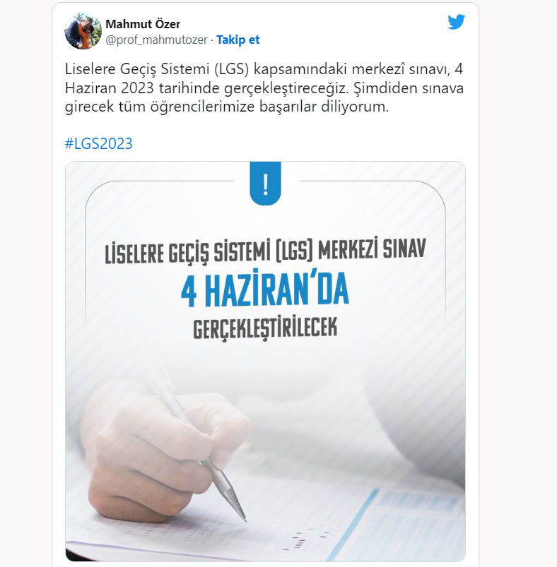 LGS Tarihi Belli Oldu - Sosyal Bilgiler